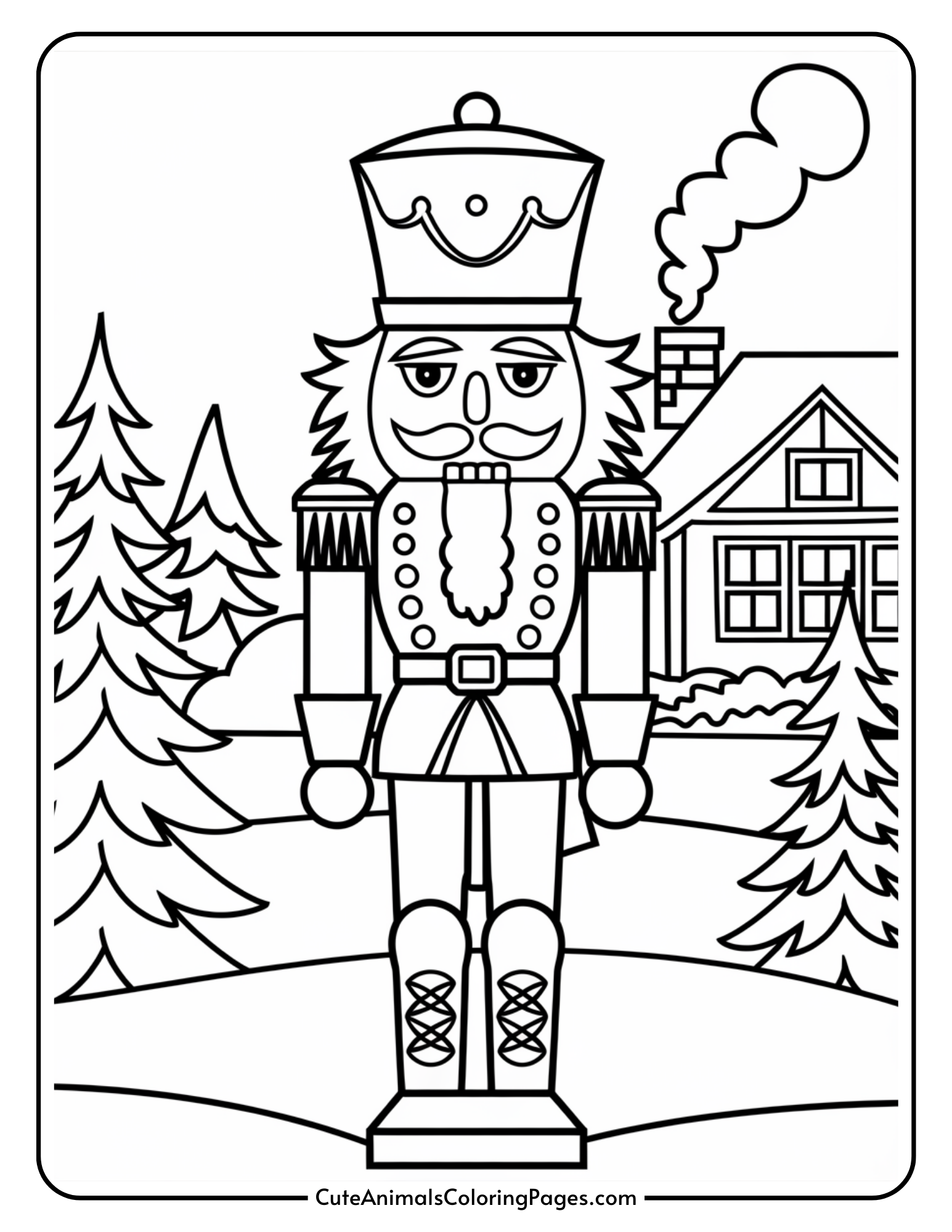 Nutcracker Coloring Pages (9 Free Printable Pages) - Cute Animals ...