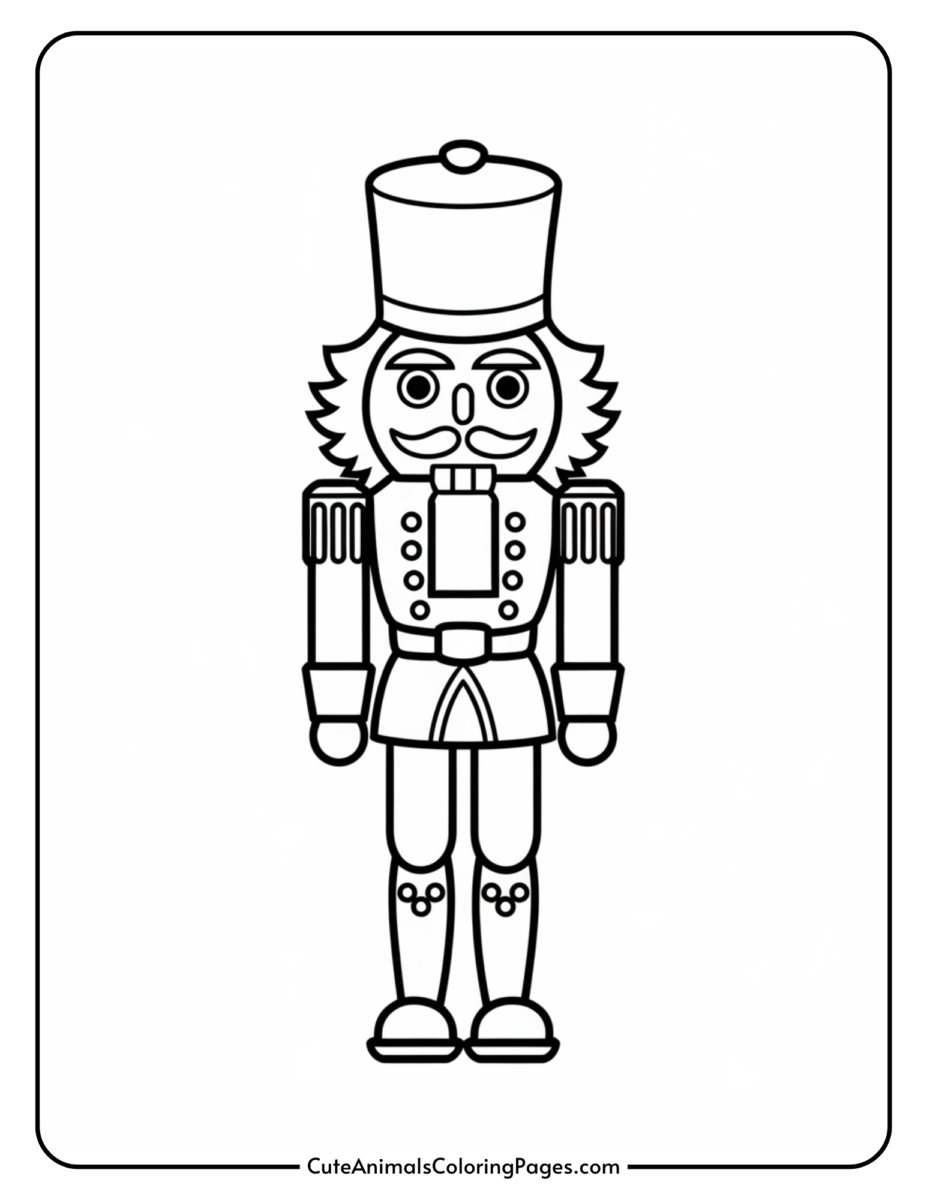 Nutcracker Coloring Pages (9 Free Printable Pages) - Cute Animals ...