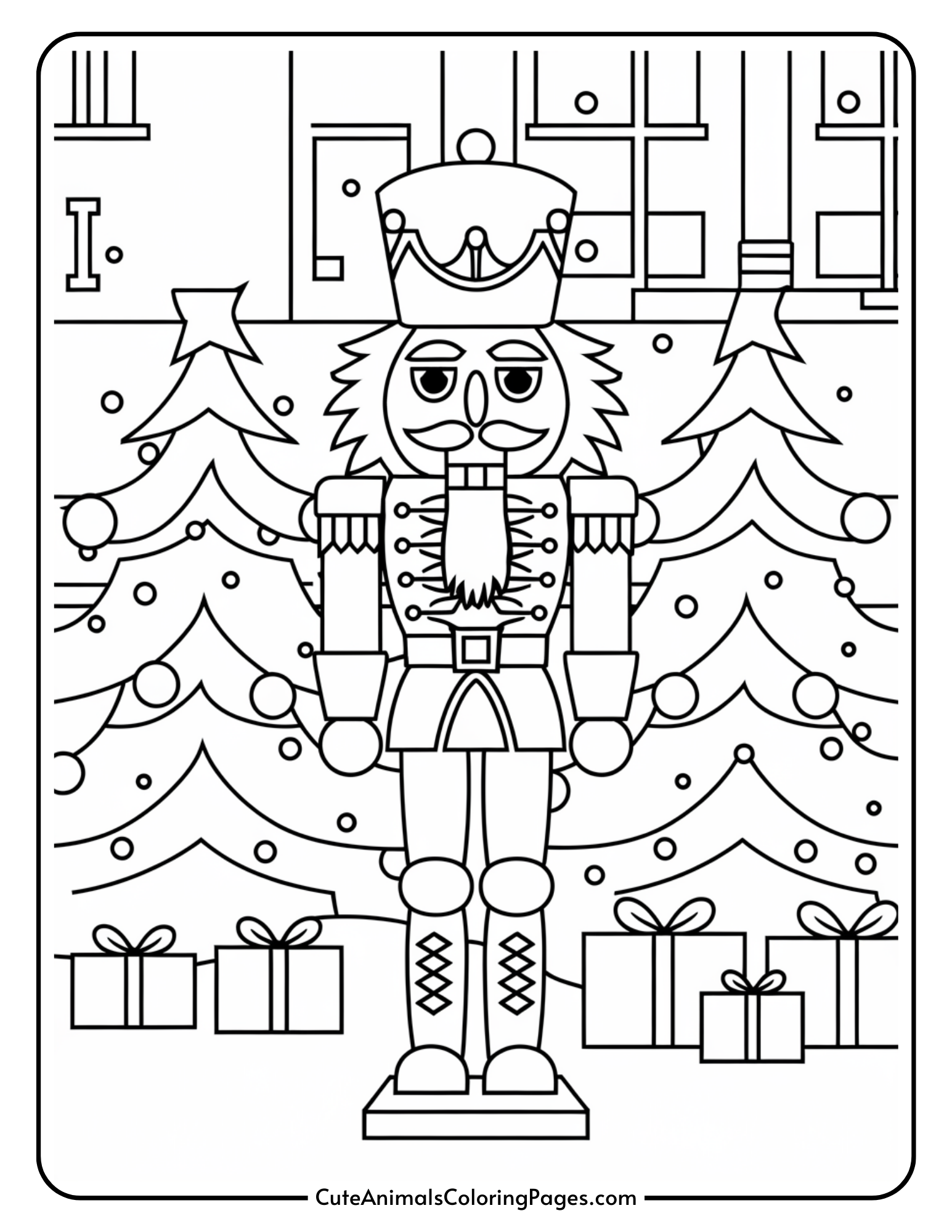 Nutcracker Coloring Pages (9 Free Printable Pages) - Cute Animals ...