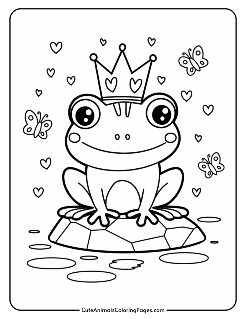 Coloring Pages Of Frog Cute Coloring Pages Of Frog Cute