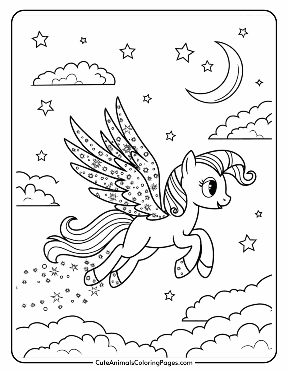 My Little Pony Coloring Pages (15 Free Printable PDF Pages) - Cute ...