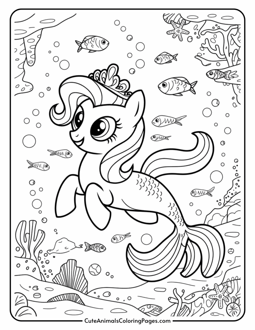 My Little Pony Coloring Pages (15 Free Printable PDF Pages) - Cute ...