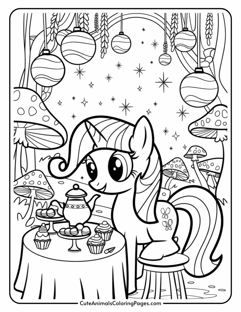 My Little Pony Coloring Pages (15 Free Printable PDF Pages) - Cute ...