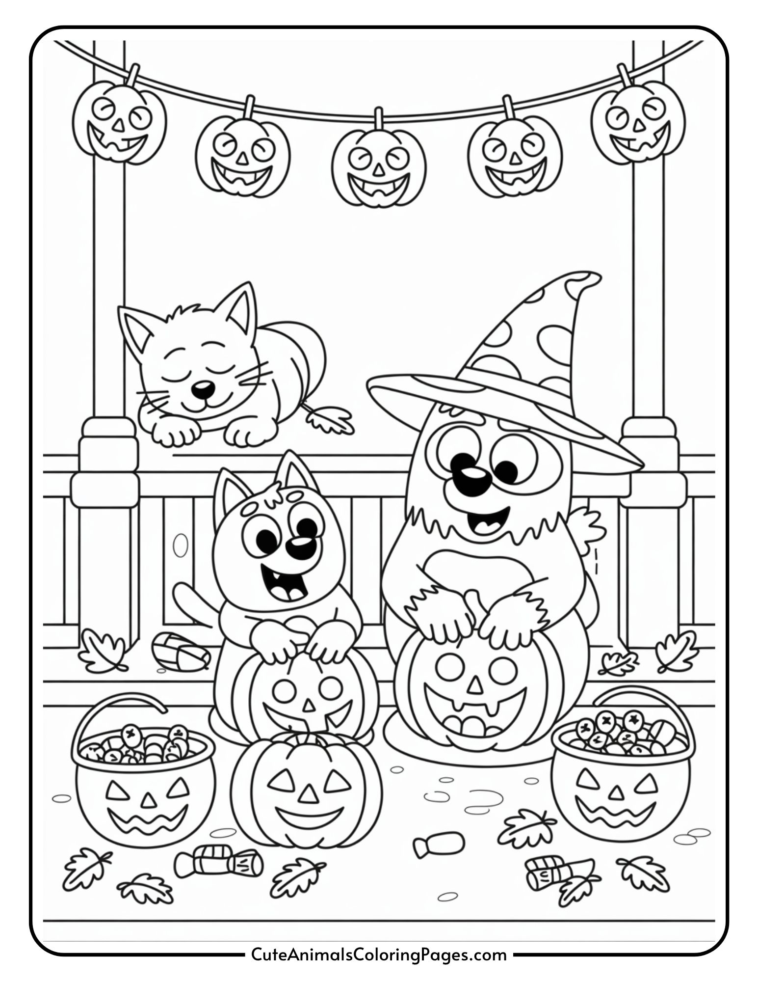 Bluey's Color Pages of Bluey prints for children (free 3 pages ...