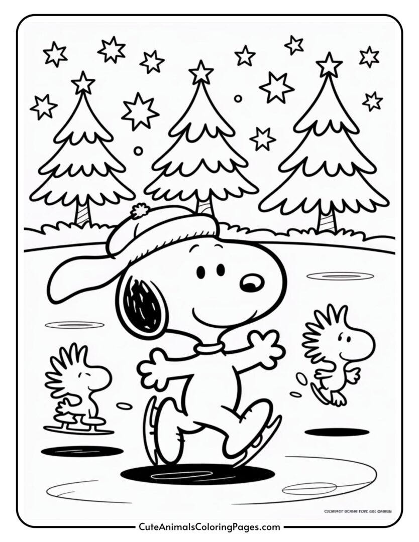 Charlie Brown Christmas Coloring Pages (10 Pages To Print) - Cute ...