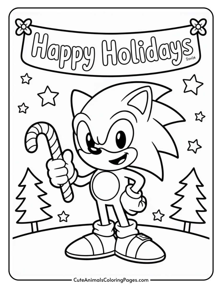 Sonic The Hedgehog Coloring Pages (8 PDF Pages) - Cute Animals Coloring ...