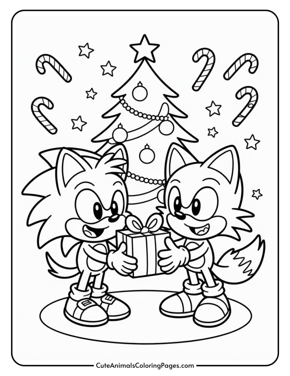 Sonic The Hedgehog Coloring Pages (8 PDF Pages) - Cute Animals Coloring ...