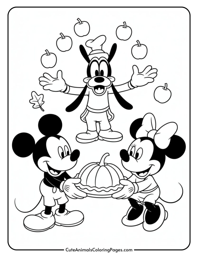 Disney Color Pages (12 pages in color) - Coloring Feel