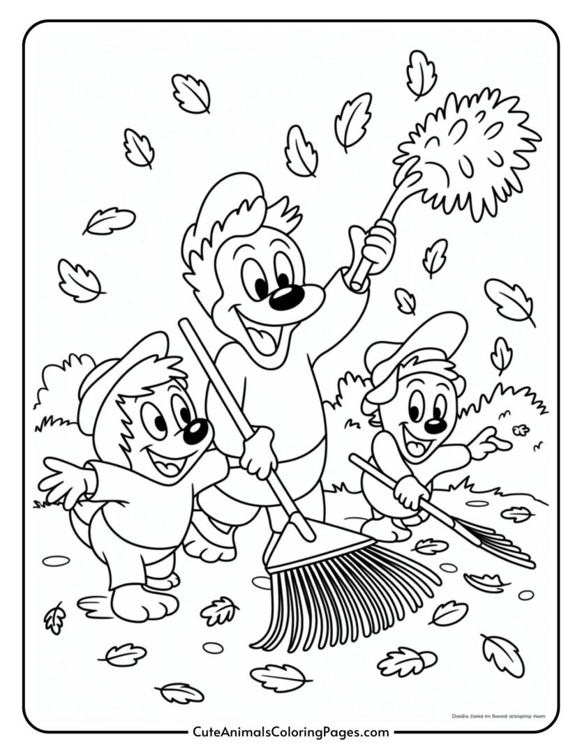 Disney Color Pages (12 pages in color) - Coloring Feel