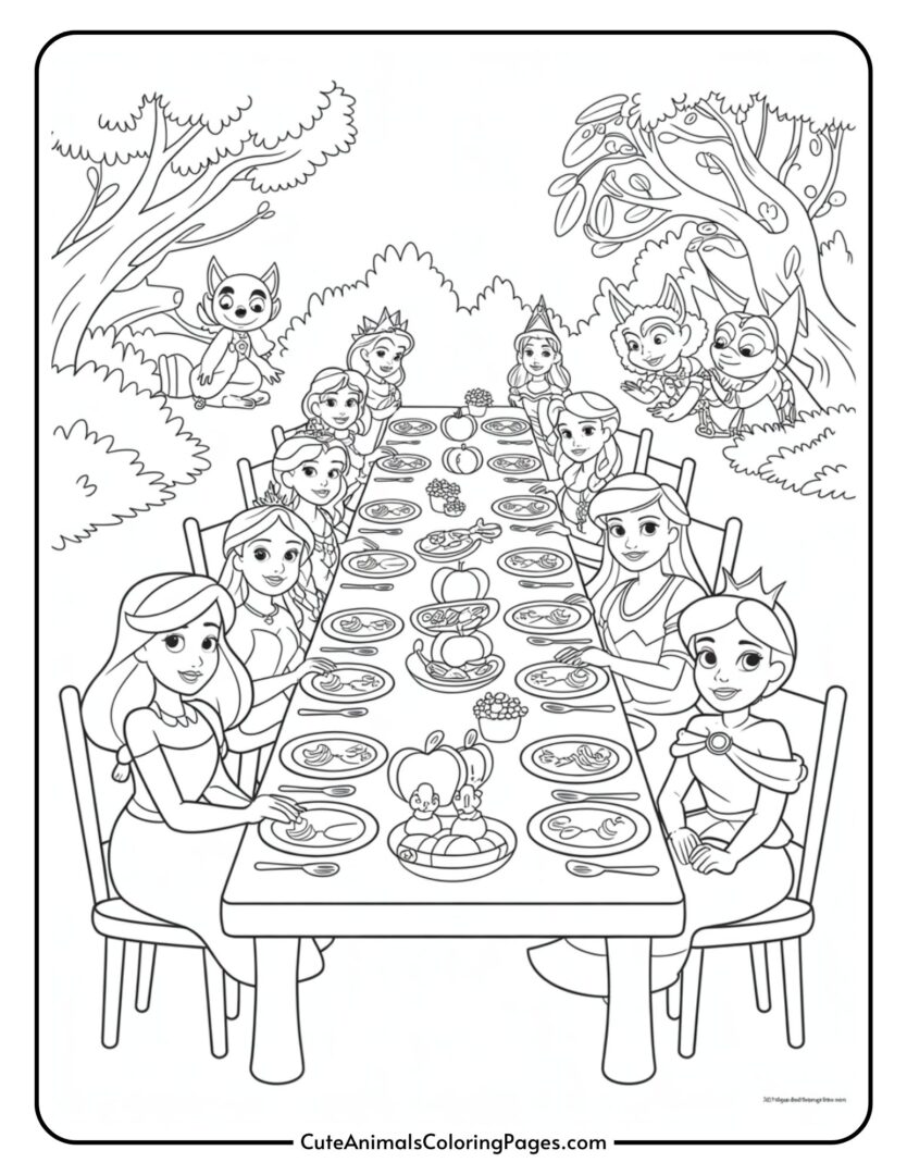 Disney Color Pages (12 pages in color) - Coloring Feel