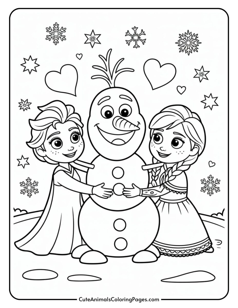 Disney Valentines Coloring Pages (13 Printable Pages) - Coloring Feel
